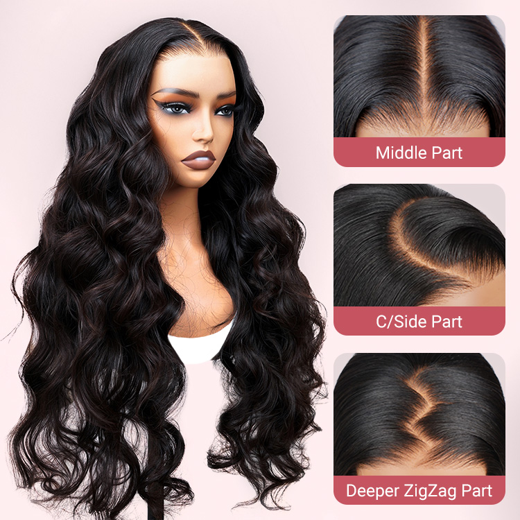 Glueless Ready And Go Wigs Body Wave Undetectable Lace Wigs -West Kiss Hair