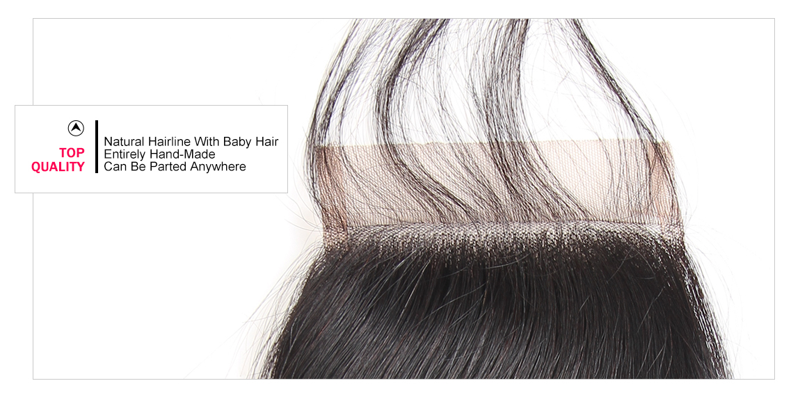 Brazilian Body Wave 4*4 Hair Closures Body Wave Closures | West Kiss Hair