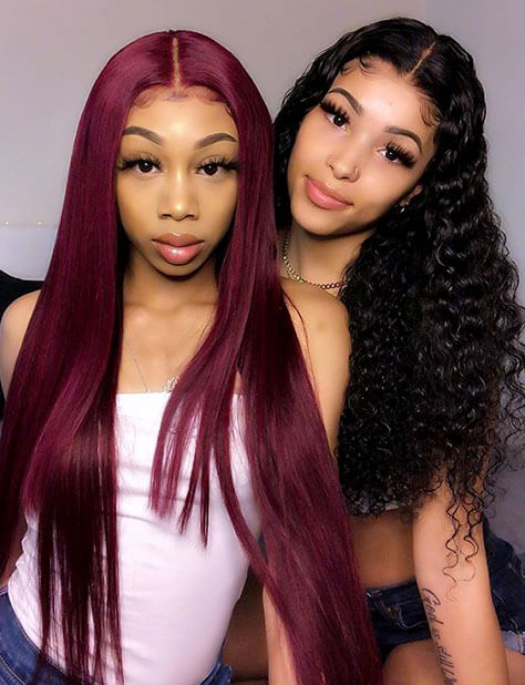 Human Hair Wigs | Lace Front Wigs | Curly Wigs -West Kiss Hair